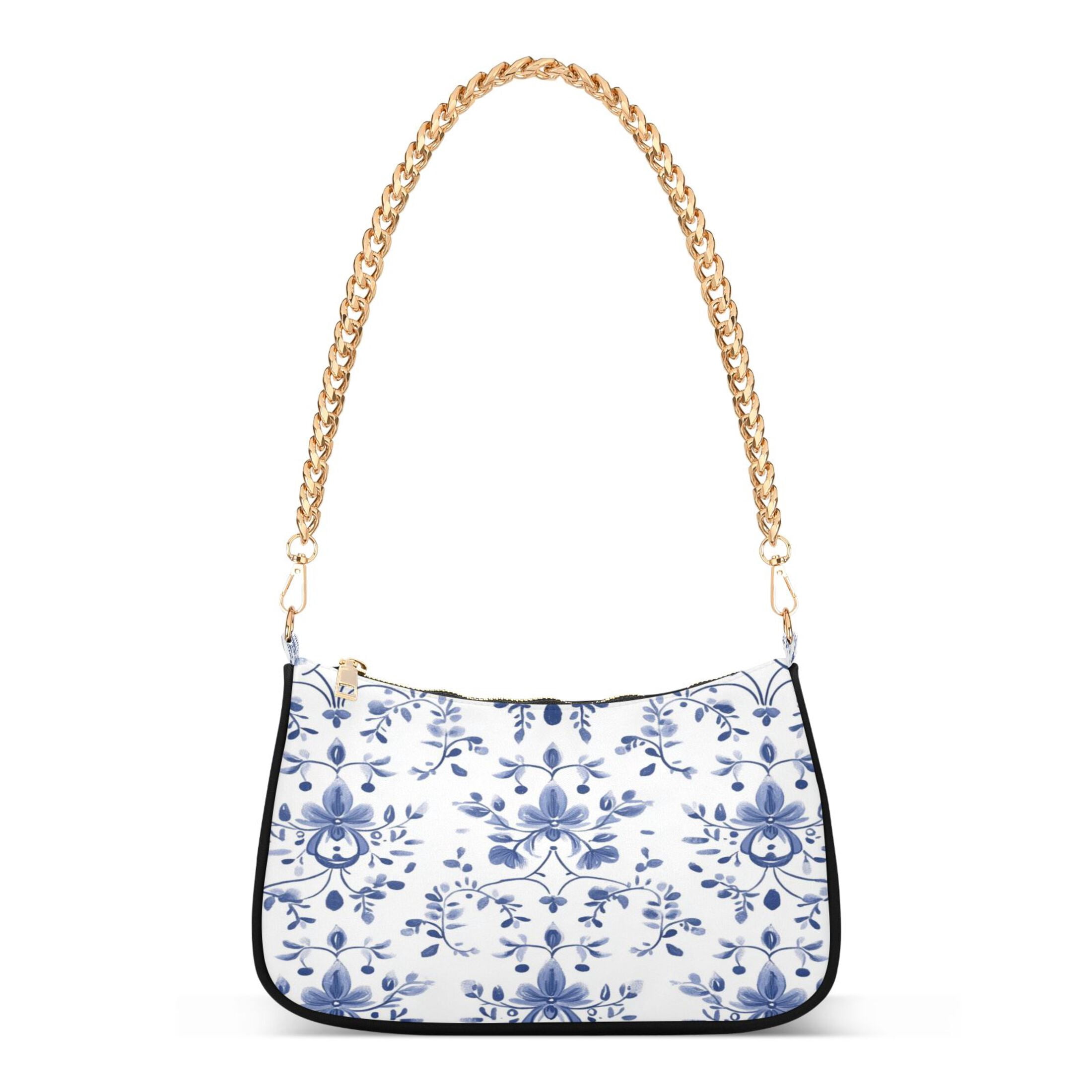 One Shoulder Chain Handbag 7.1x11x2.8in Women's Hobo Handbags Tote ...