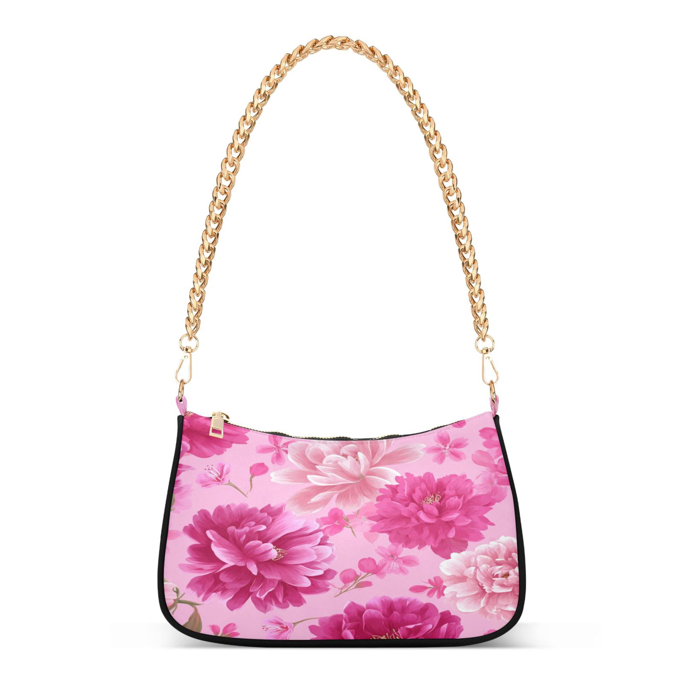 One Shoulder Chain Handbag 7.1x11x2.8in Women's Hobo Handbags Tote ...