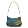 One Shoulder Chain Handbag 7.1x11x2.8in Women's Hobo Handbags Tote ...