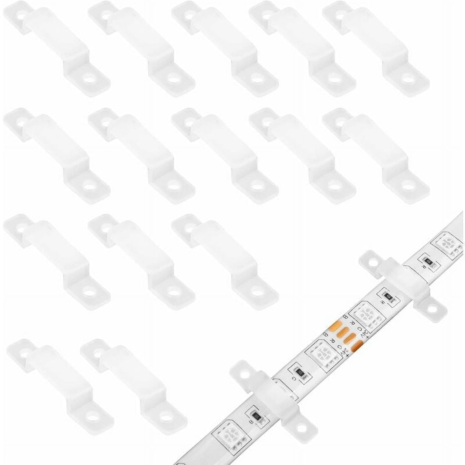 One-Side Fixing Mounting Brackets For Flexible LED Strips, Supports A ...