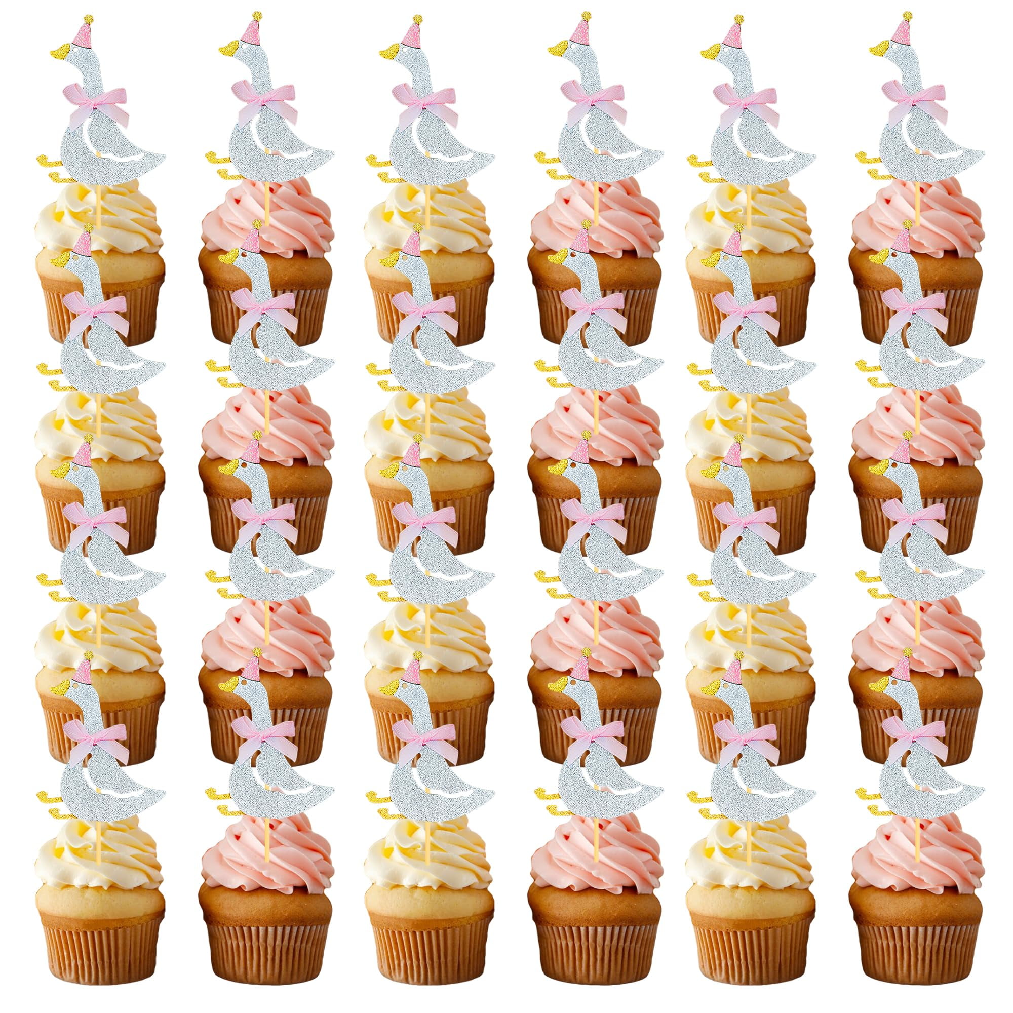 One Silly Goose Cupcake Toppers for One KMC2Silly Goose Birthday ...