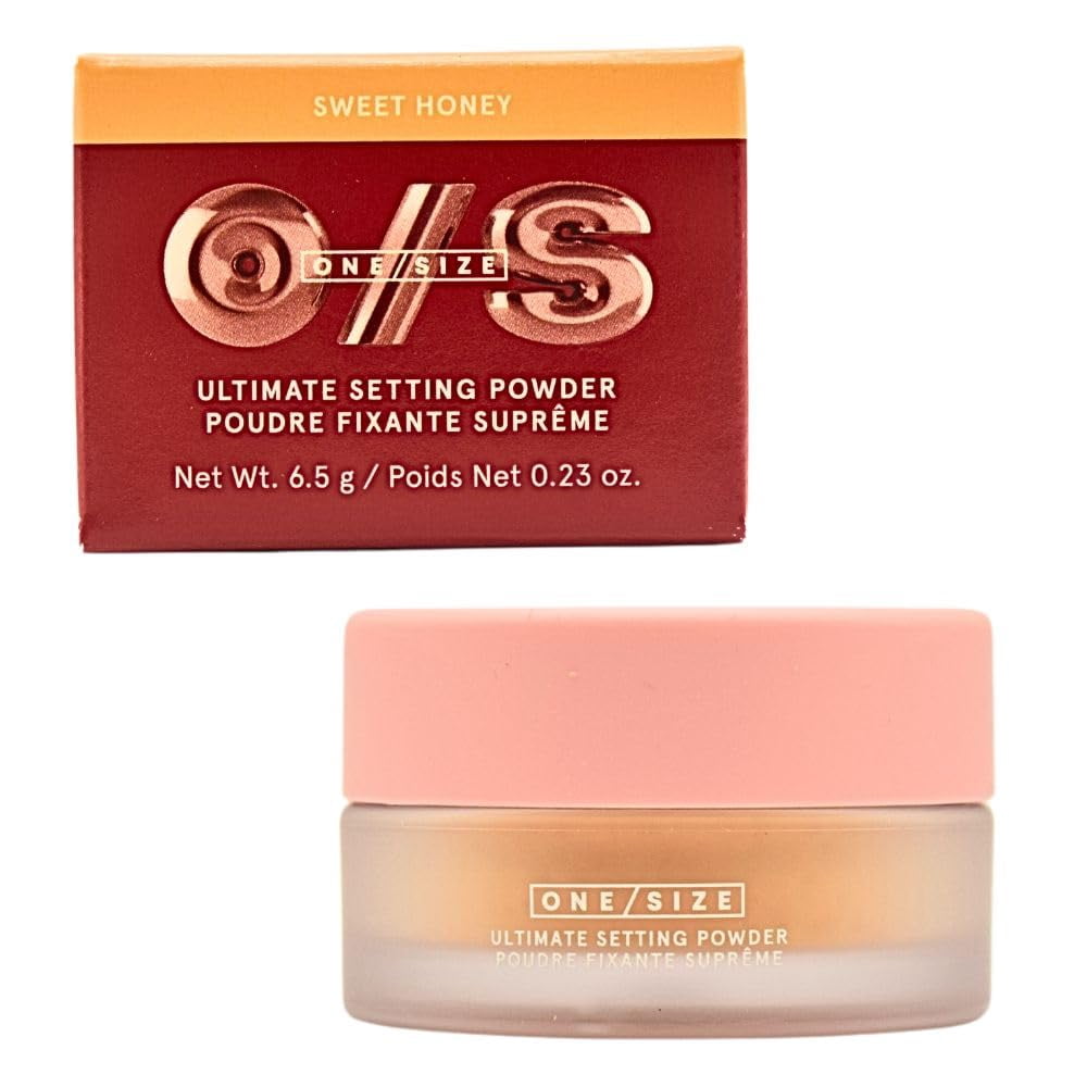 One/Size Mini Ultimate Loose Setting Powder - Sweet Honey (medium to ...