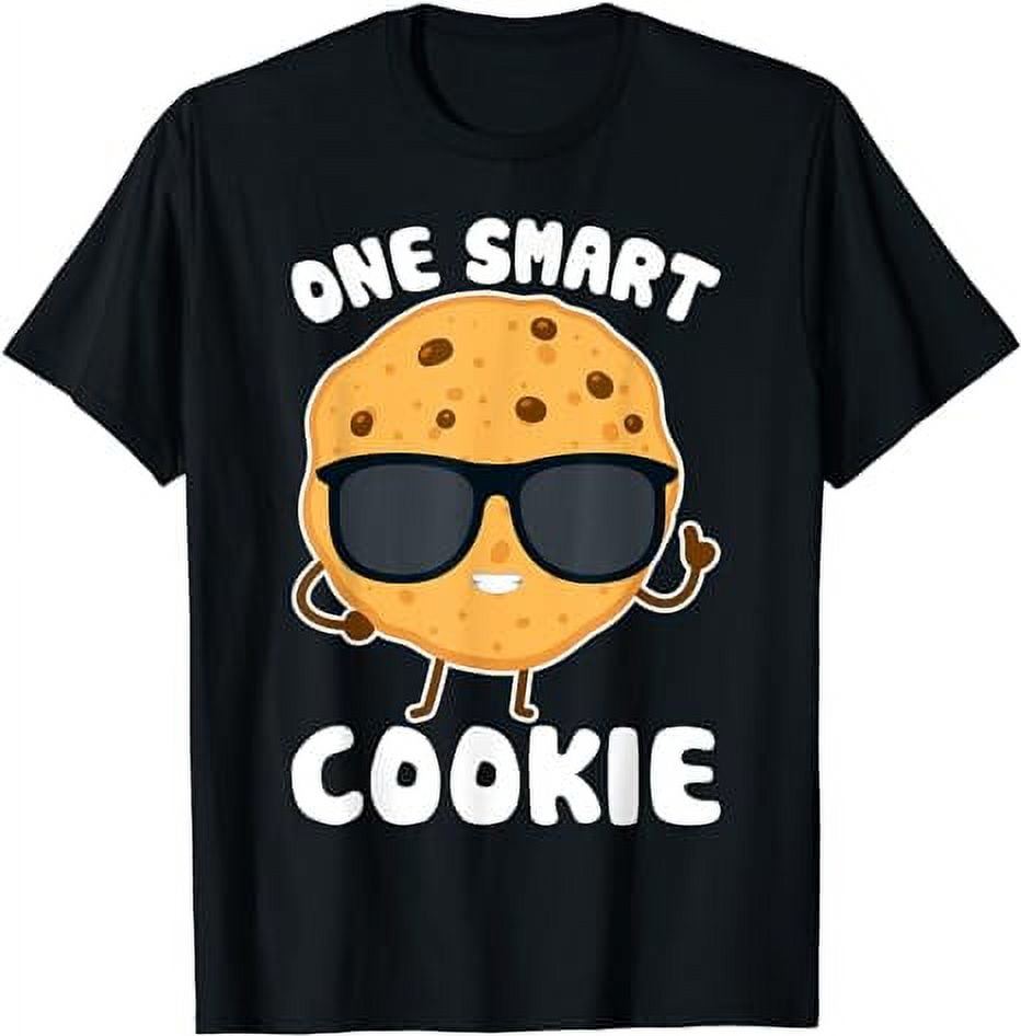 One Smart Cookie Funny Cookies Design Costume T-Shirt - Walmart.com