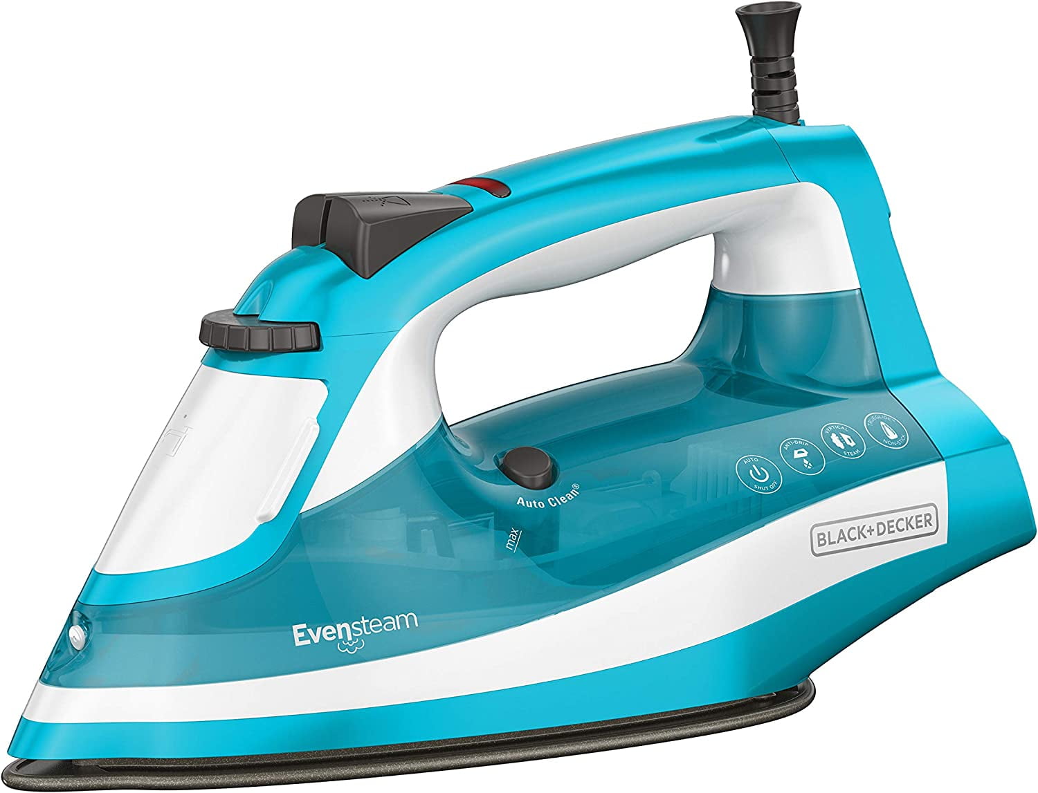 One-Step Garment Steam Iron with Stainless Nonstick Soleplate, One Size ...