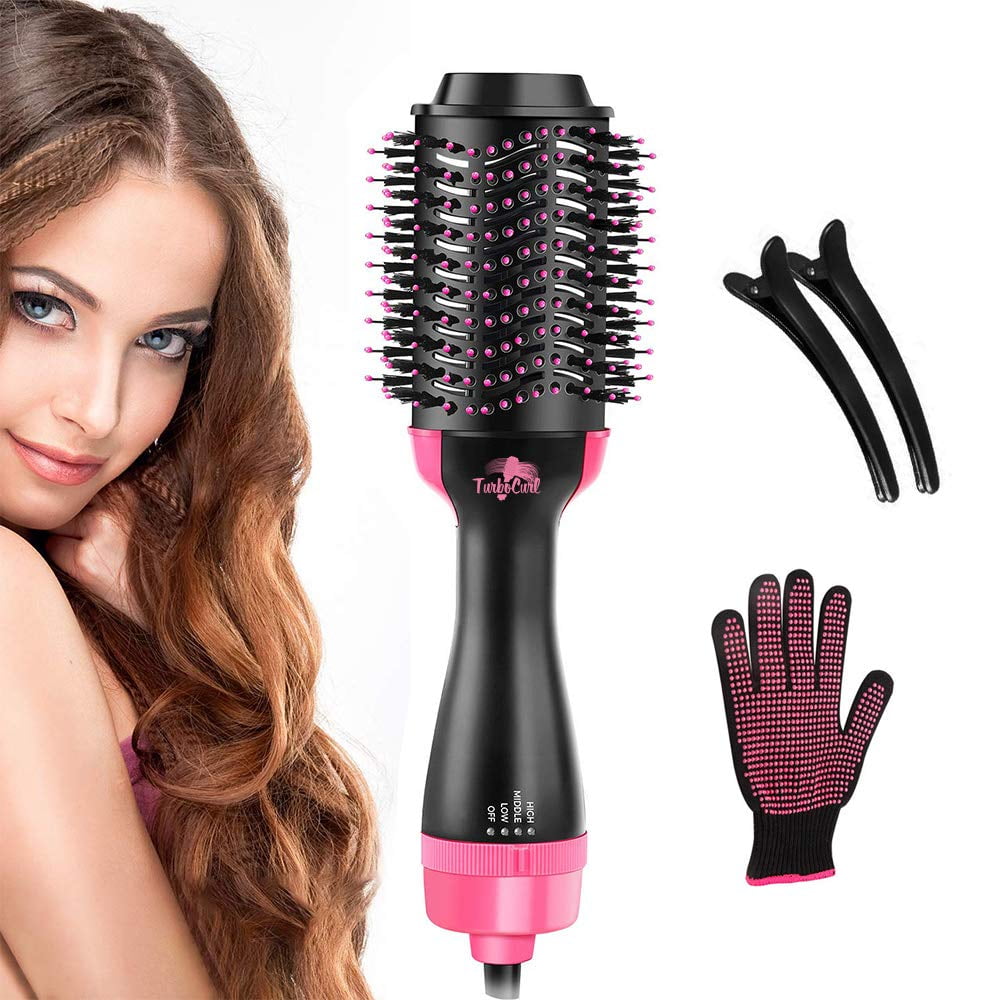 One Step Hair Styling Tool- 3-in-1 Hair Dryer, Volumizer, and Styler ...