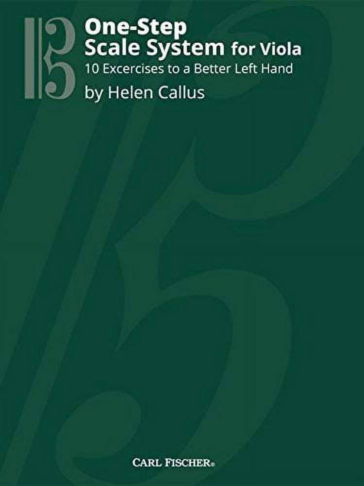 One-Step Scale System for Viola - 10 Exercises to a Better Left Hand by ...
