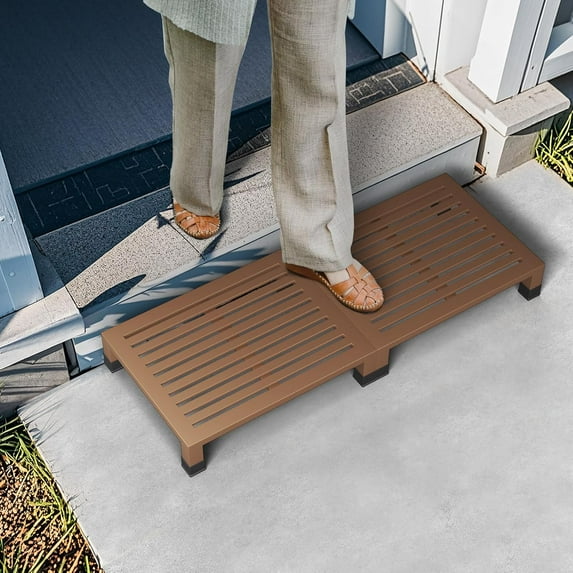 One Step Stool Platform 3.8" Height for Adults, Kids. Heavy Duty ...