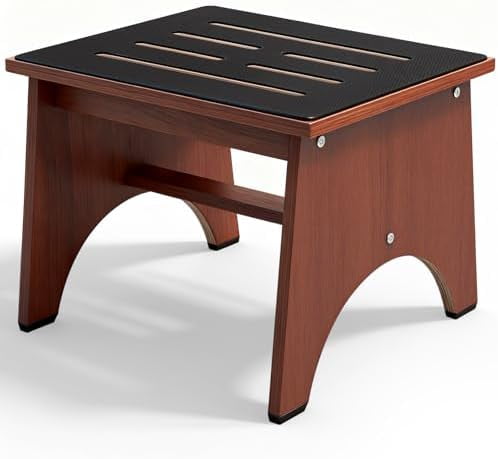 One Step Stool for Adults Seniors with Non-Slip Rubber Stepping Feet ...