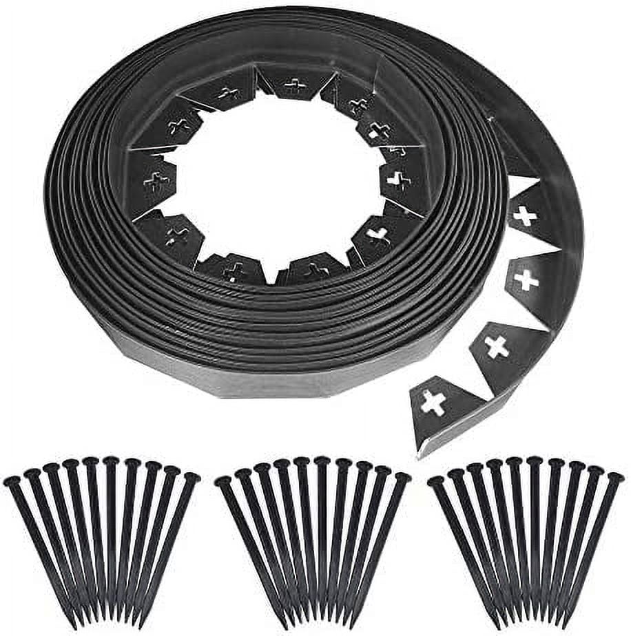 One Stop Outdoor Instant Edging - 30ft No Dig Edging Kit, for ...