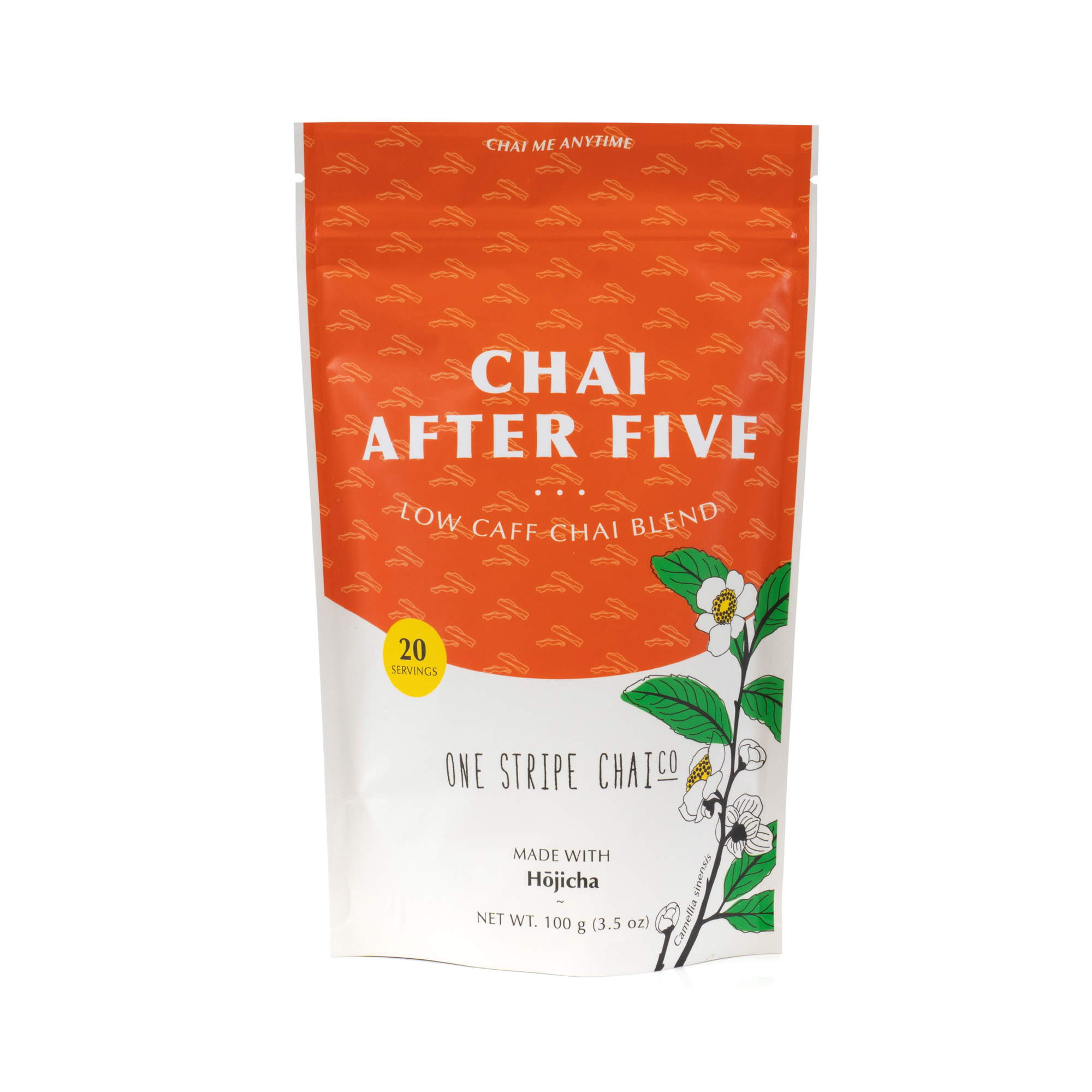 One Stripe Chai Assam Hojicha Green Tea, Chai After Five Hojicha Low ...
