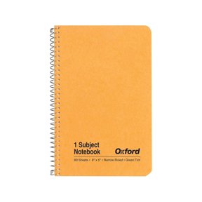 Casebound Hardcover Notebook, 1-Subject, Wide/Legal Rule, Black Cover ...