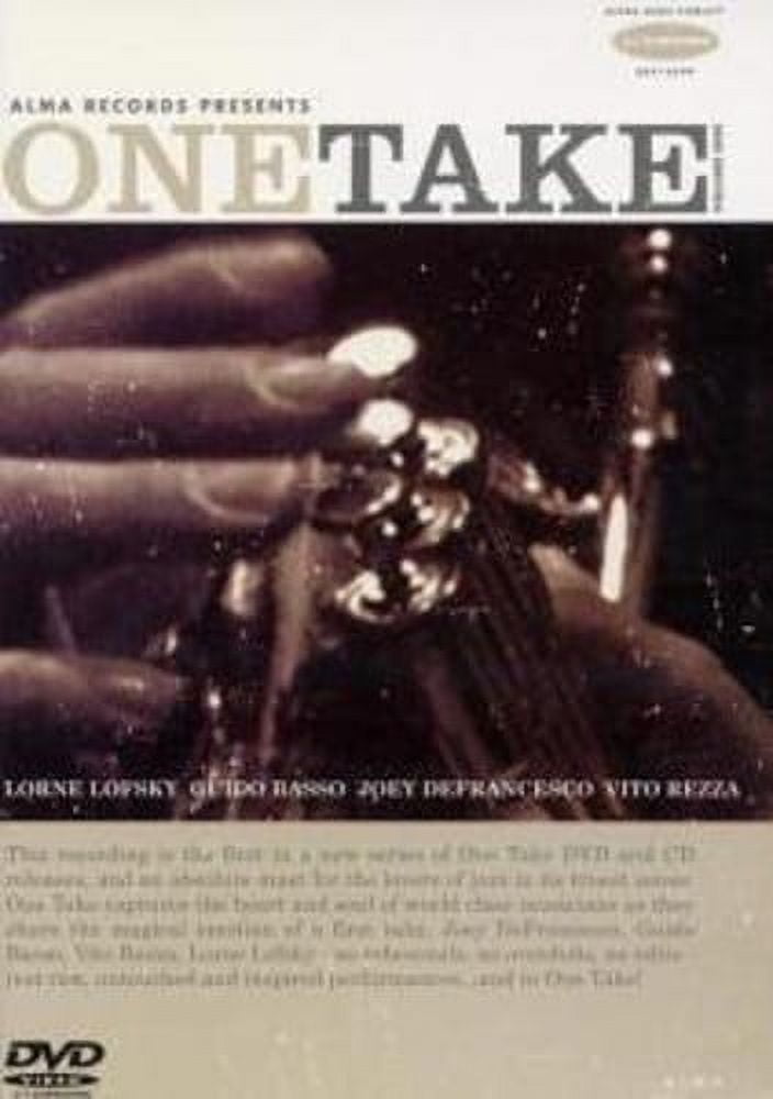 One Take 1 (DVD), Alma Records, Music & Performance - Walmart.com