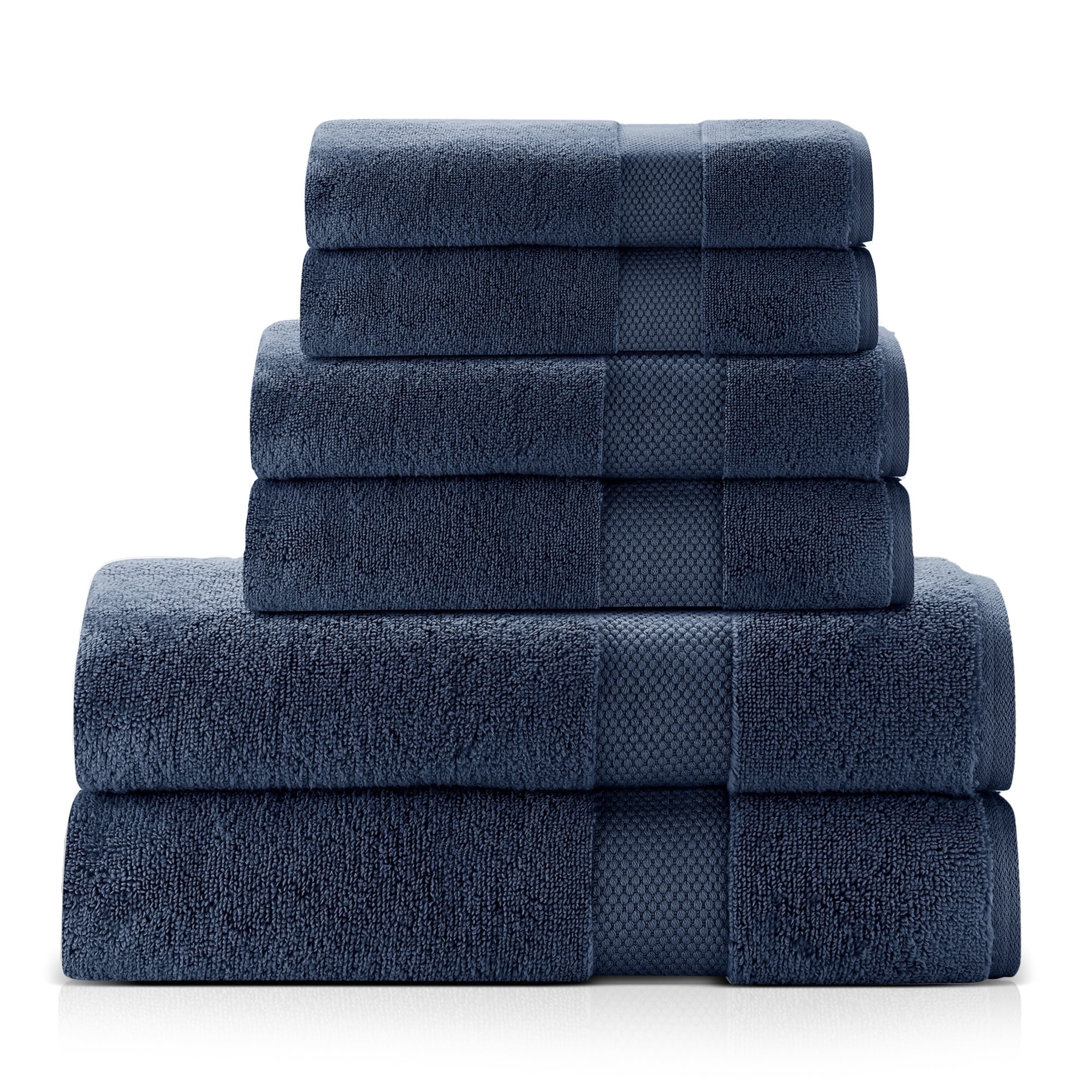One Thousand Reasons Superior Zero Twist 1 Stripe Towel Set | Bath, Gym ...