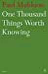 One Thousand Things Worth Knowing - Walmart.com
