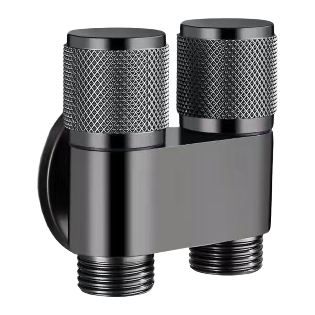 One To Two Water Angle Valve Dual Outlet Triple Connection Splitter ...
