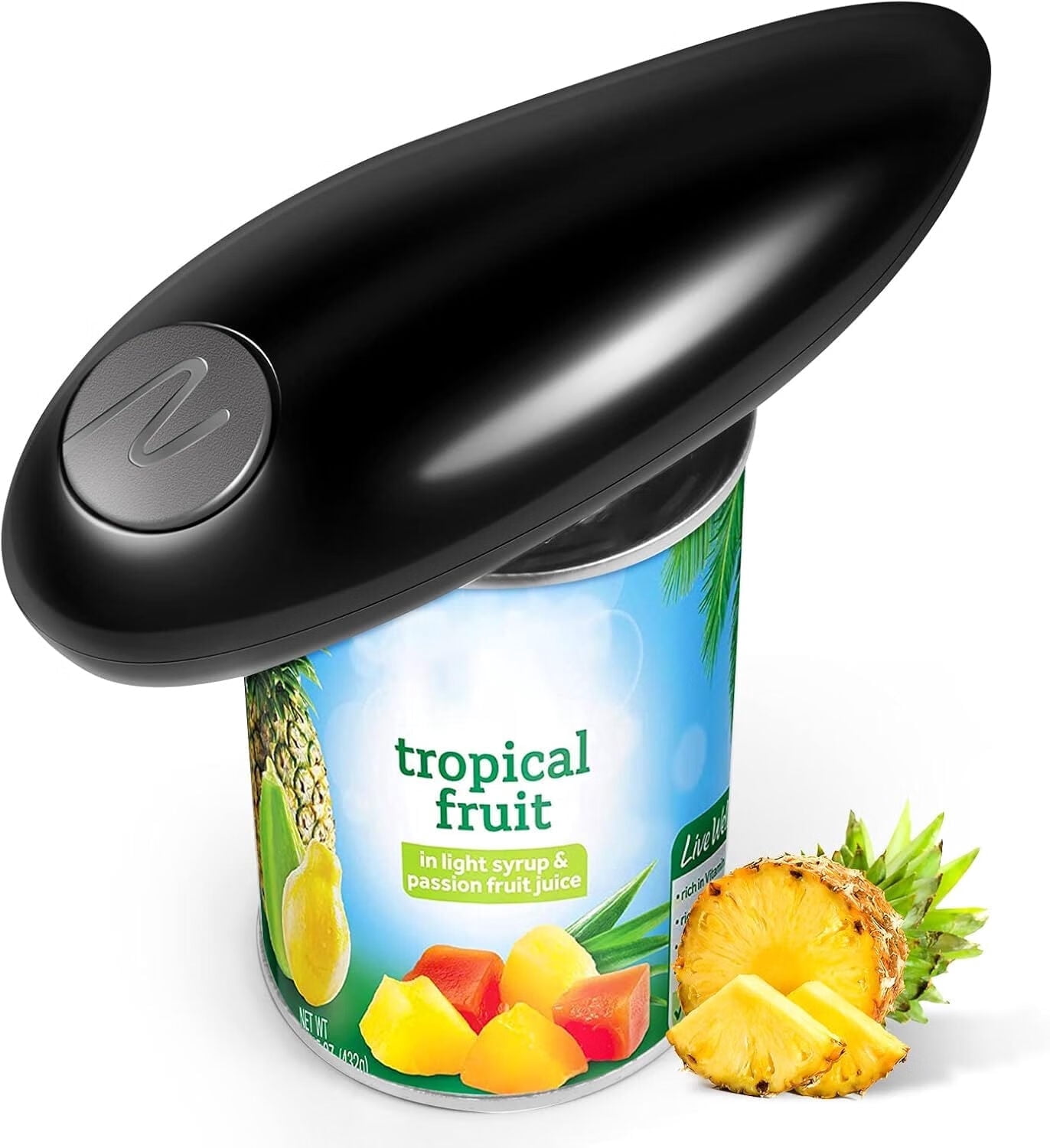 One Touch Electric Can Opener Fits Almost Can Sizes for Seniors with ...