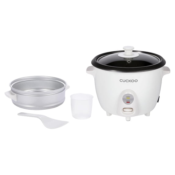 One Touch Rice Cooker 12-Cup Cooked, Small & Warmer with Steamer Tray ...
