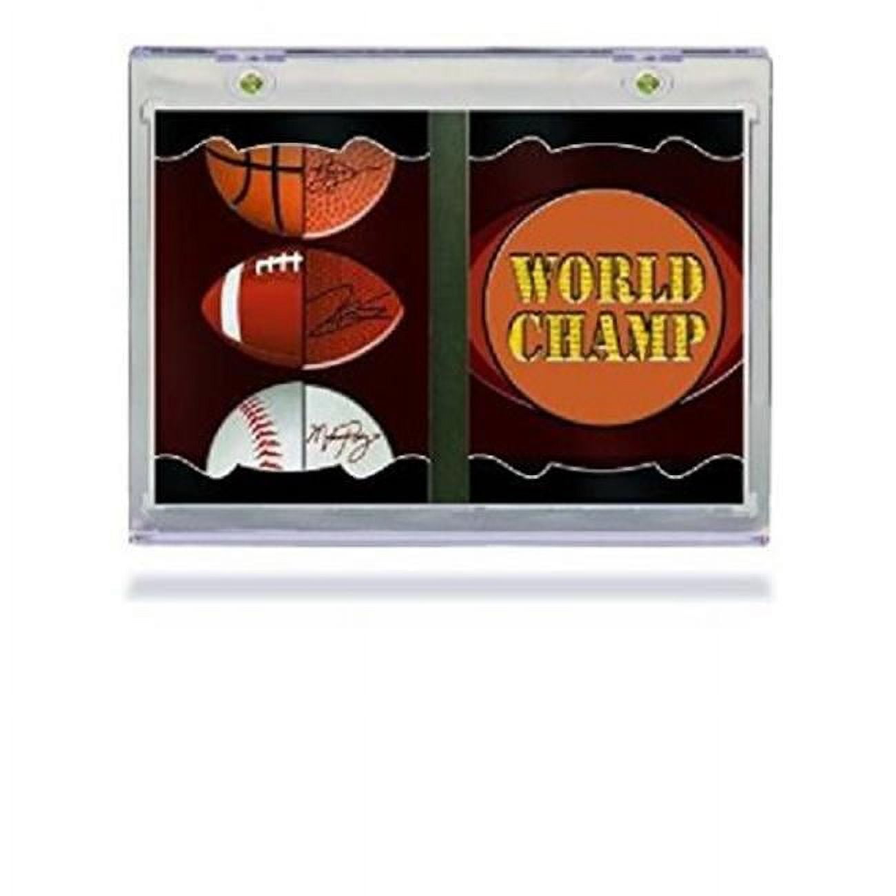 One Touch UV Card Holder - Booklet Vertical 175pt - Walmart Business ...
