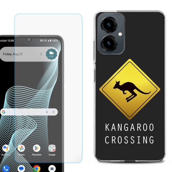 Shockproof Phone Case for Cricket Icon 2026, with Screen Protector, by ...