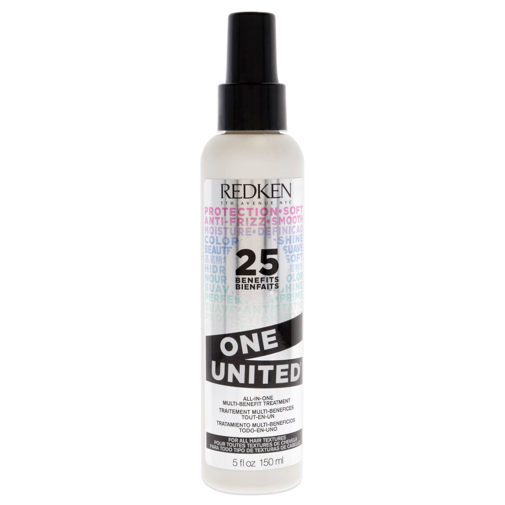 Redken One United All-In-One Multi-Benefit Hair Treatment, Soft Liquid ...