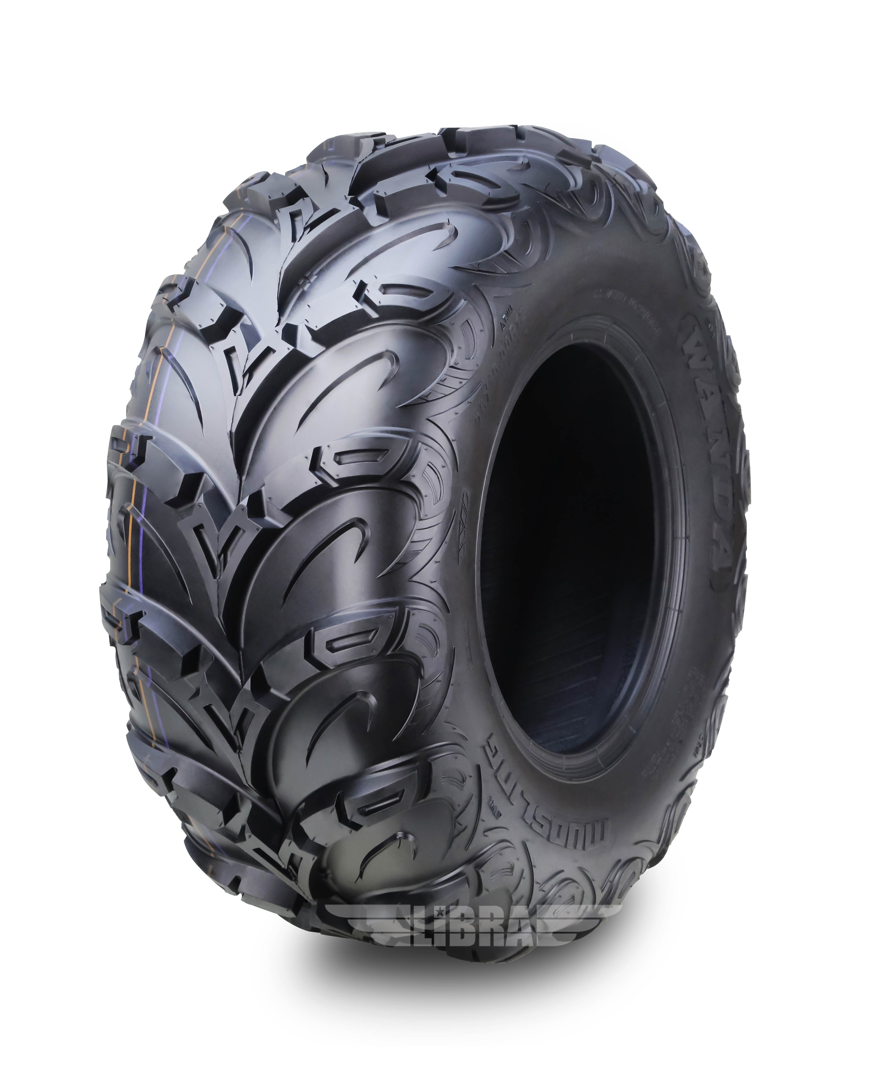 One WANDA Radial ATV UTV Tires 26x10R12 6PR Mud Sling - Walmart.com