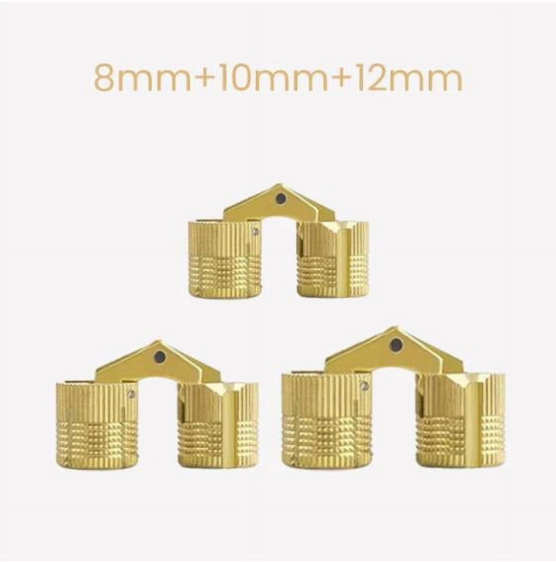 One-Way Copper Concealed Hinge, Brass Barrel Hinges Hidden Invisible ...