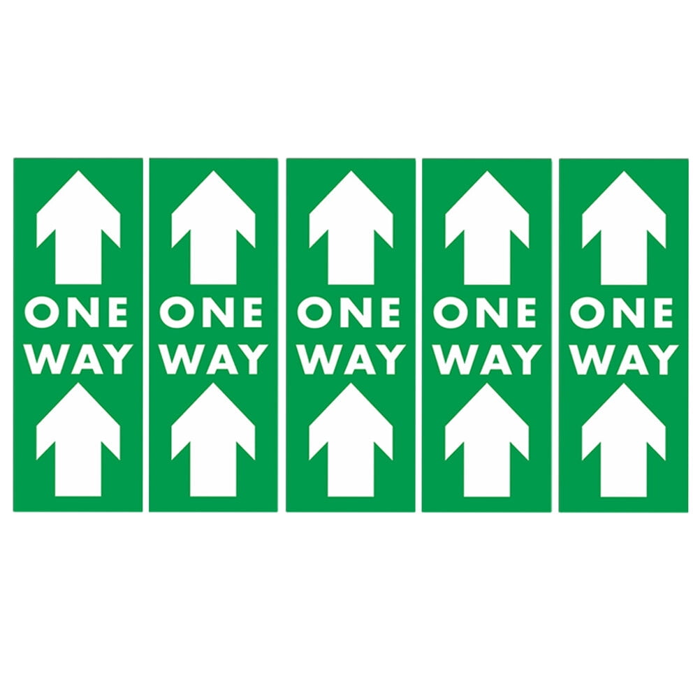 Toyandona Directional Arrow Floor Stickers for Outdoor Use Made of PVC ...