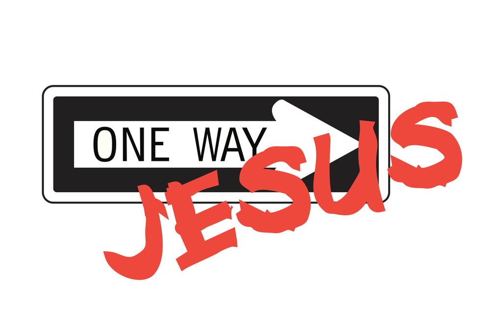 One Way Jesus Inspirational Cool Wall Art Print Poster 18x12 - Walmart.com