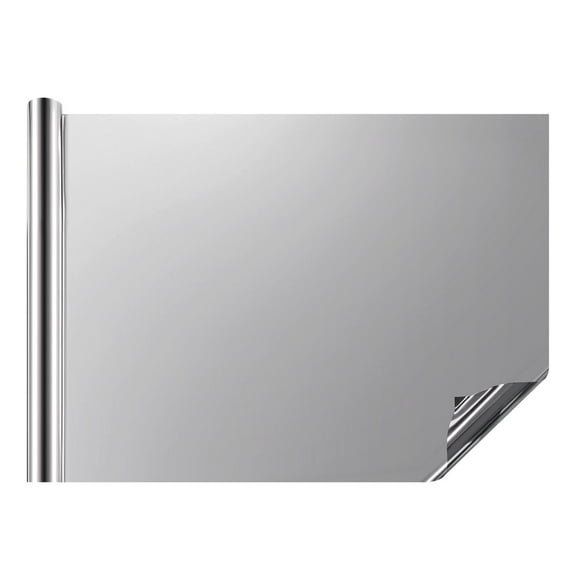 One Way Mirror Privacy Window Film Static Cling Daytime Tint Black ...