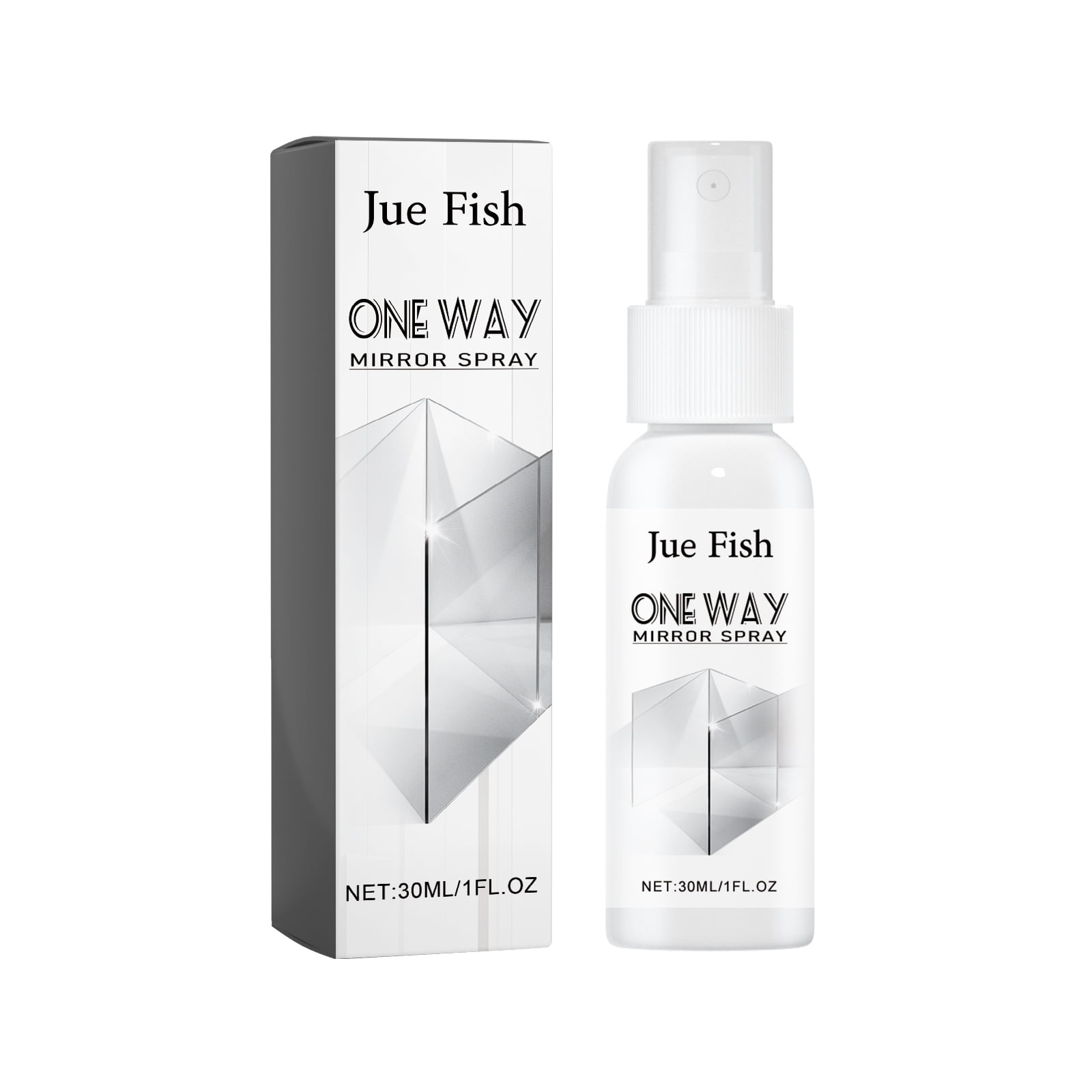 One Way Mirror Spray, Car Rearview Mirror Bathroom Glass Dust Stains ...