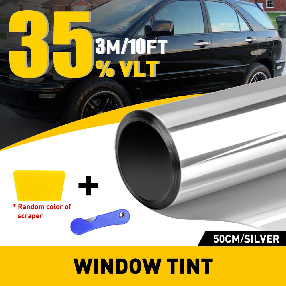One Way Mirror Window Film Heat UV Reflective Privacy Tint Foil for ...