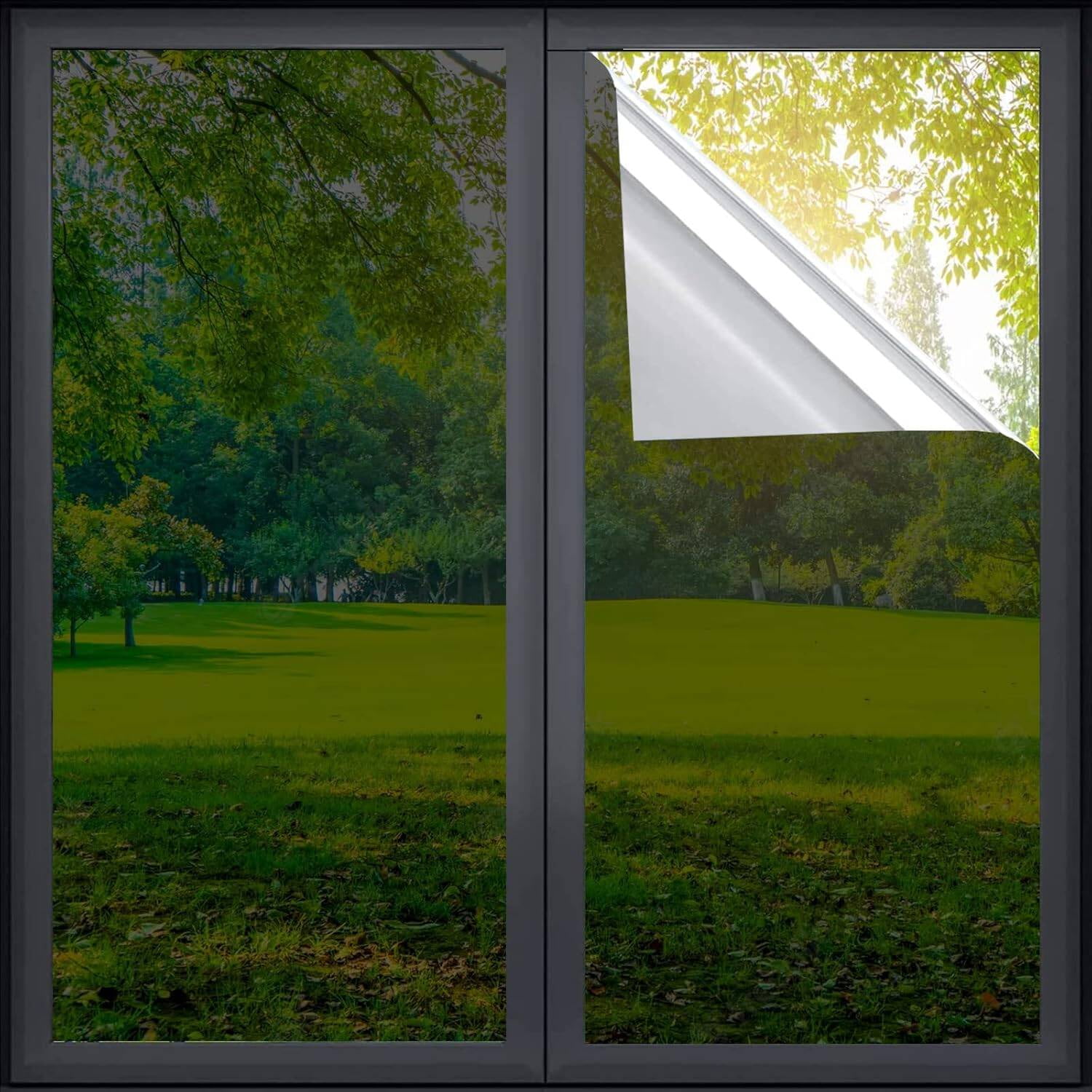 One Way Mirror Window Film Privacy, Window Tinting Film for Home Sun ...