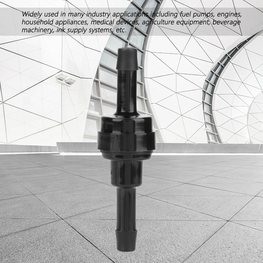 One Way Non Return Inline Check Valve For Fuel Gas Liquid Air(1/4 ...