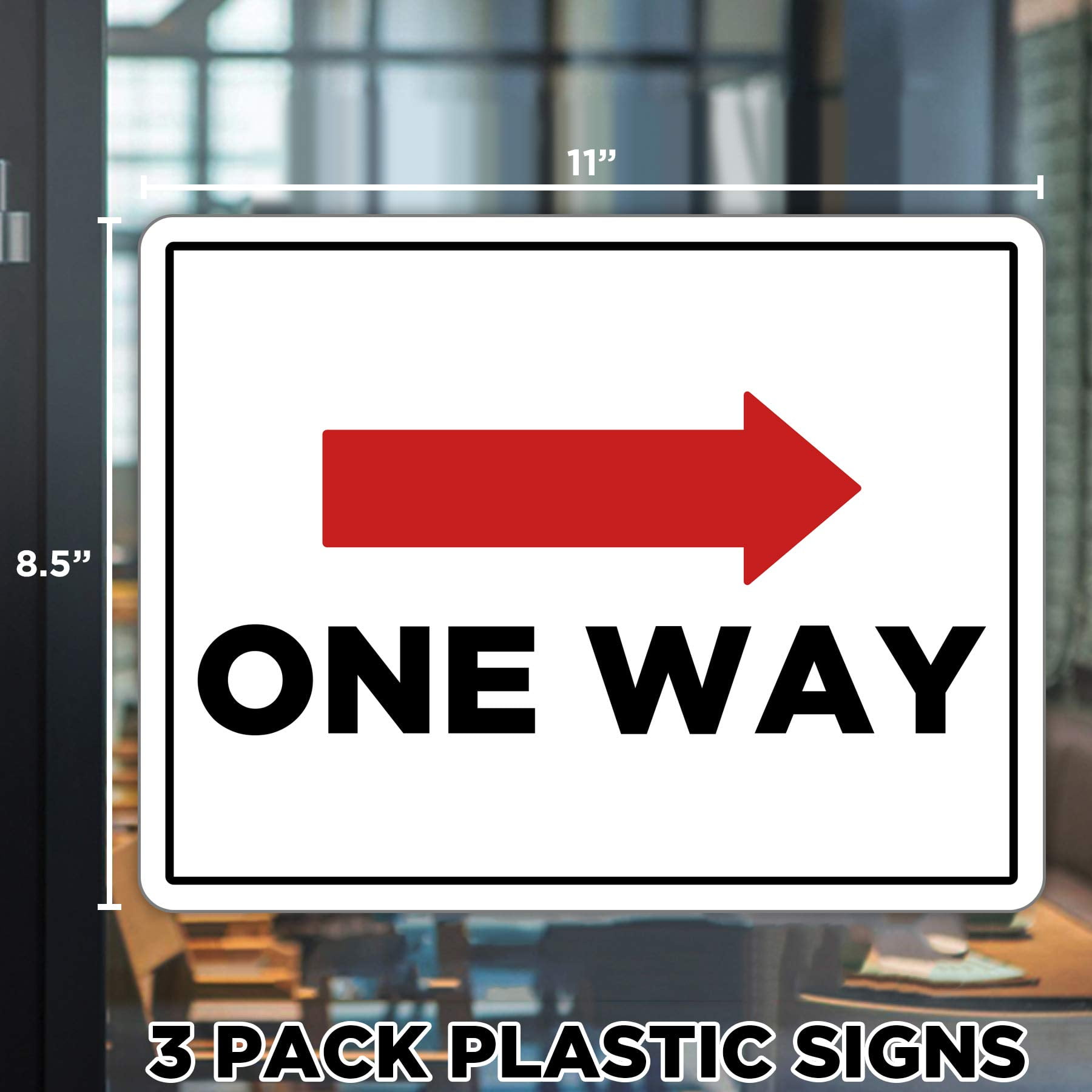 One Way Signs to Properly Direct Traffic Down Your School hallways or ...
