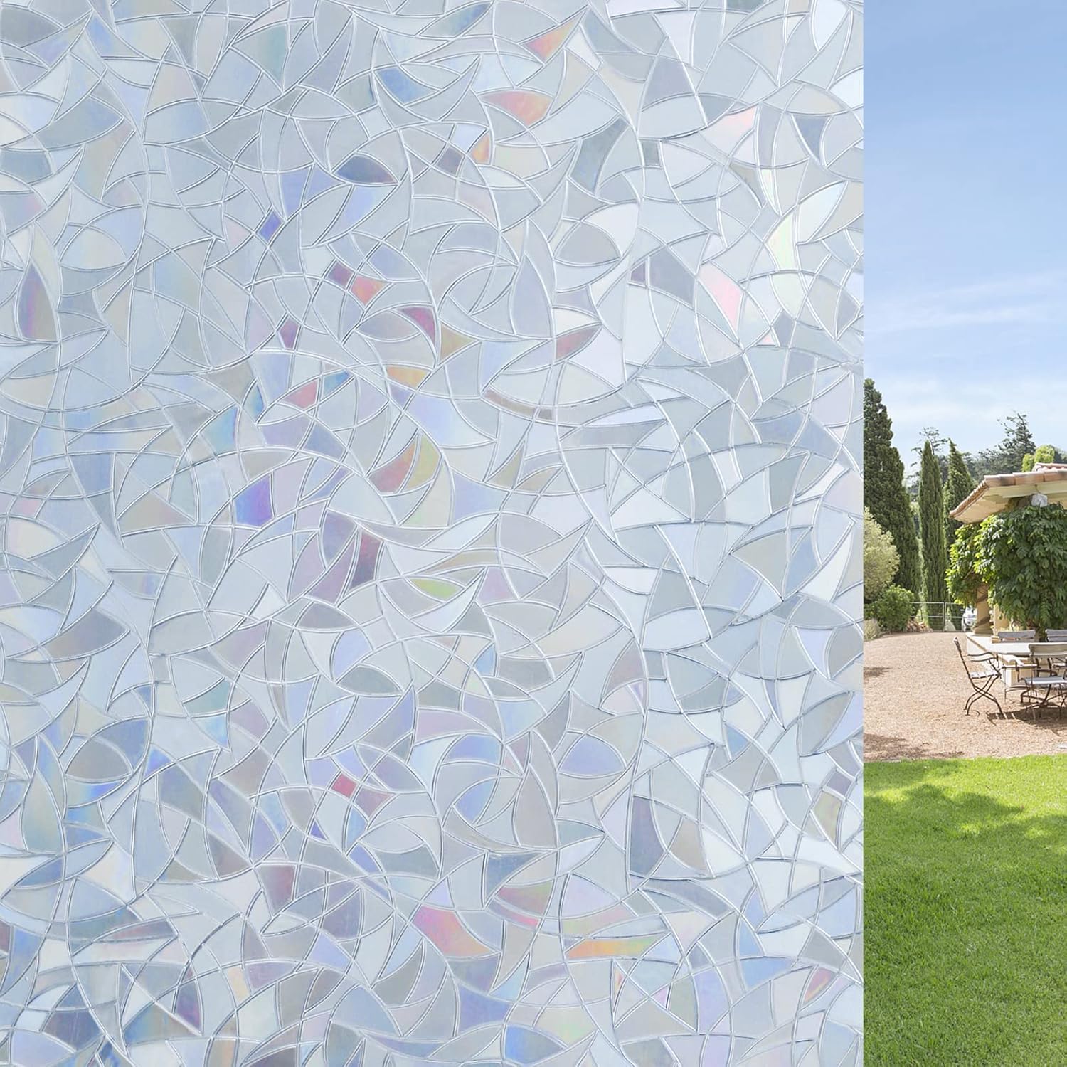 One Way Window Film for Daytime Privacy, Static Cling Tinting Film for ...