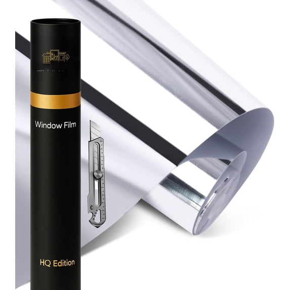 One Way Window Film Large Size - House Mirror Tint for , Mirrored ...