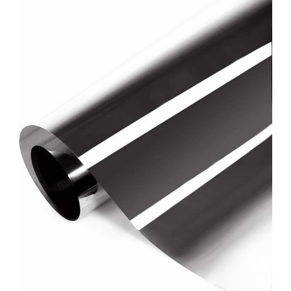 One Way Window Film, Mirror Reflective Glass Tint Non- Static Cling for ...