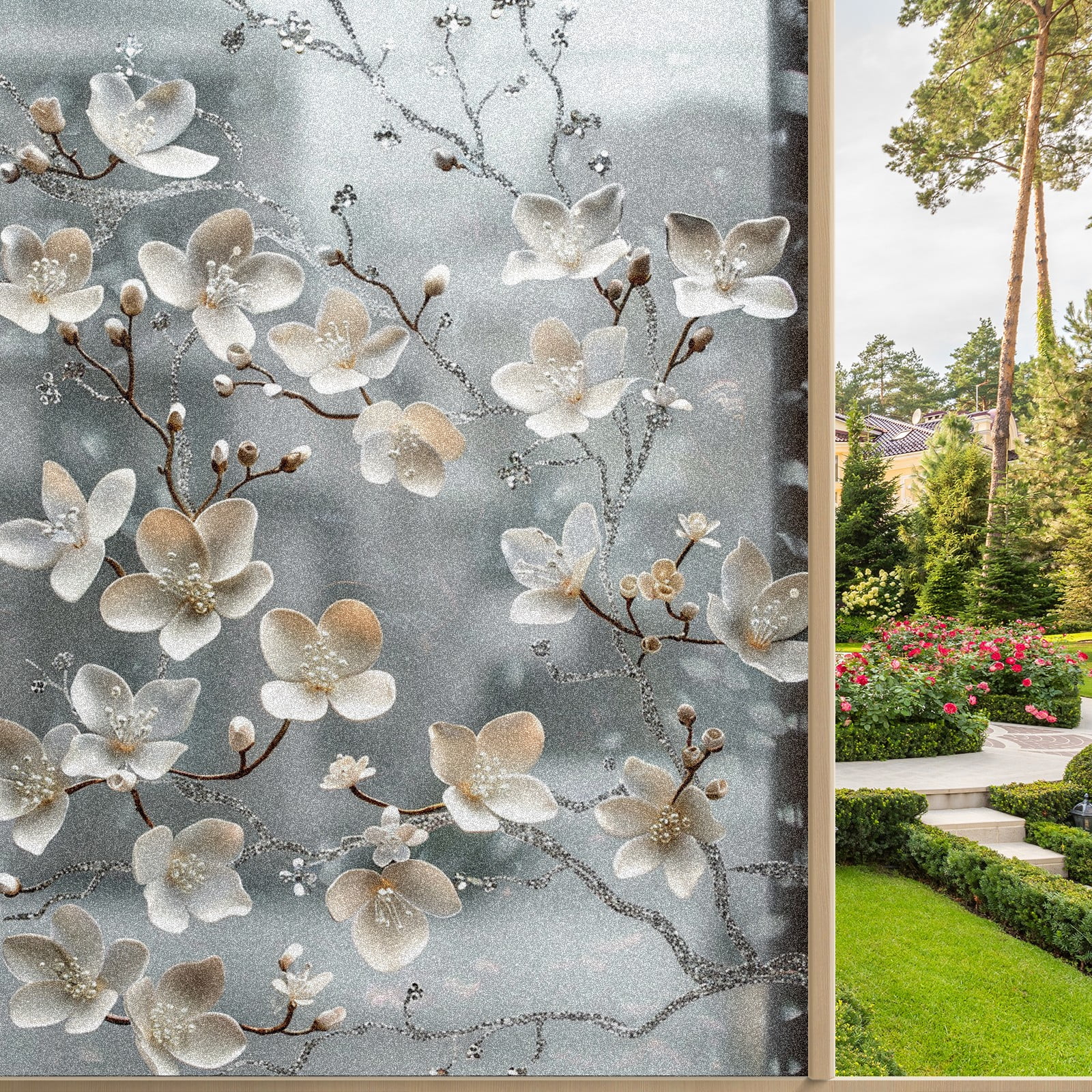 Customer reviews for One Way Window Privacy Film Frosted Glass Window ...