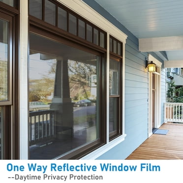 Greenfilm Static Cling Window Tint 50% Easy DIY, No Glue, Reusable Film ...