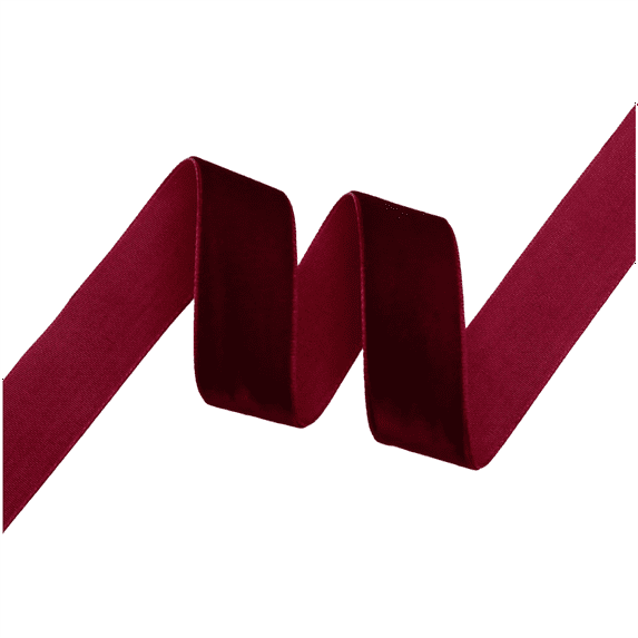 (One Whole Roll) Velvet Ribbon 2.5Cm*10 Yards D,Velvet Ribbon Set ...