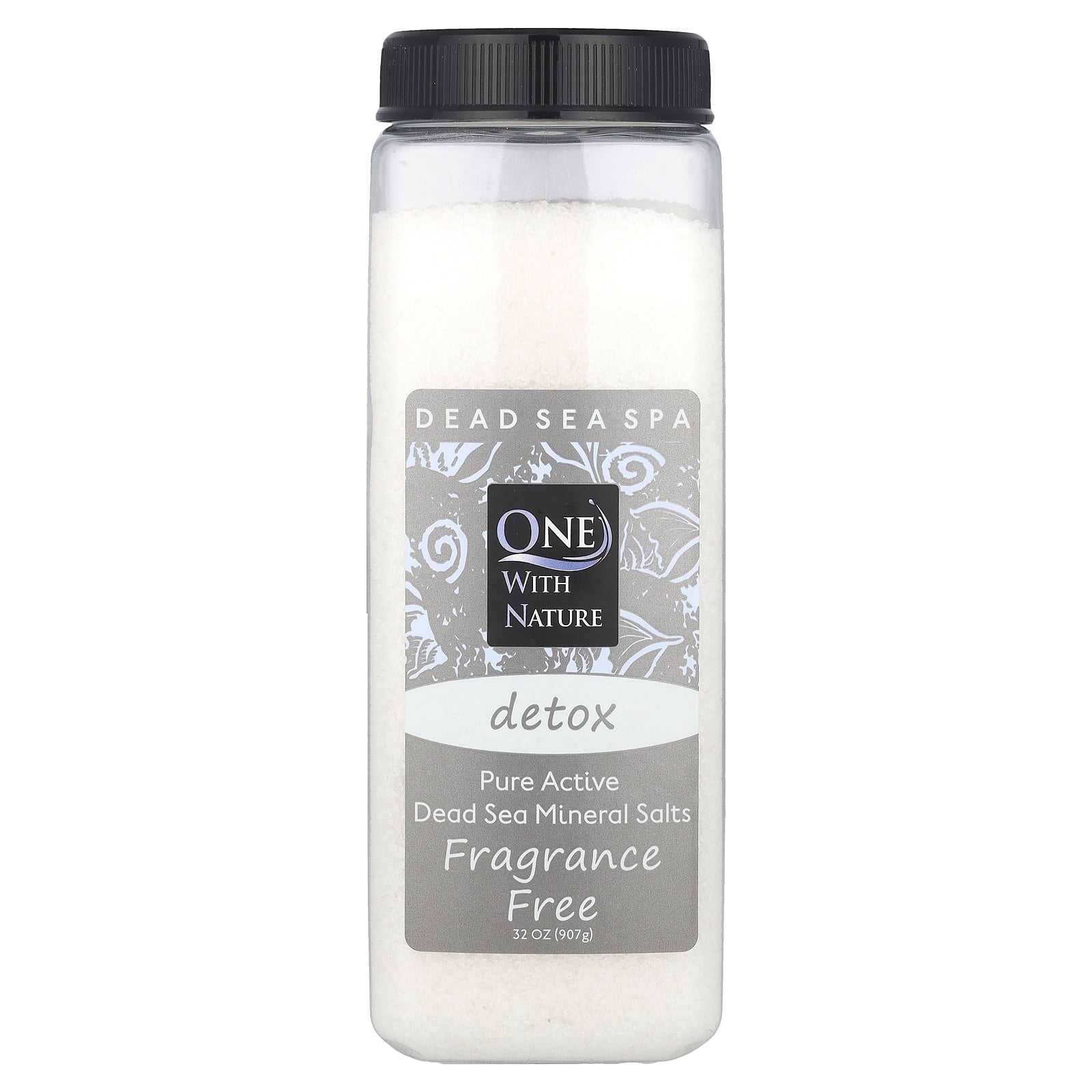 One With Nature - Dead Sea Bath Salts Fragrance Free 32 oz - Walmart.com