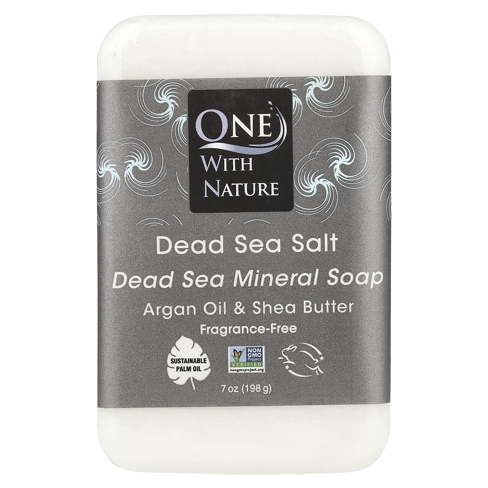 One With Nature Dead Sea Minerals Dead Sea Salt Soap 7 oz - Walmart.com