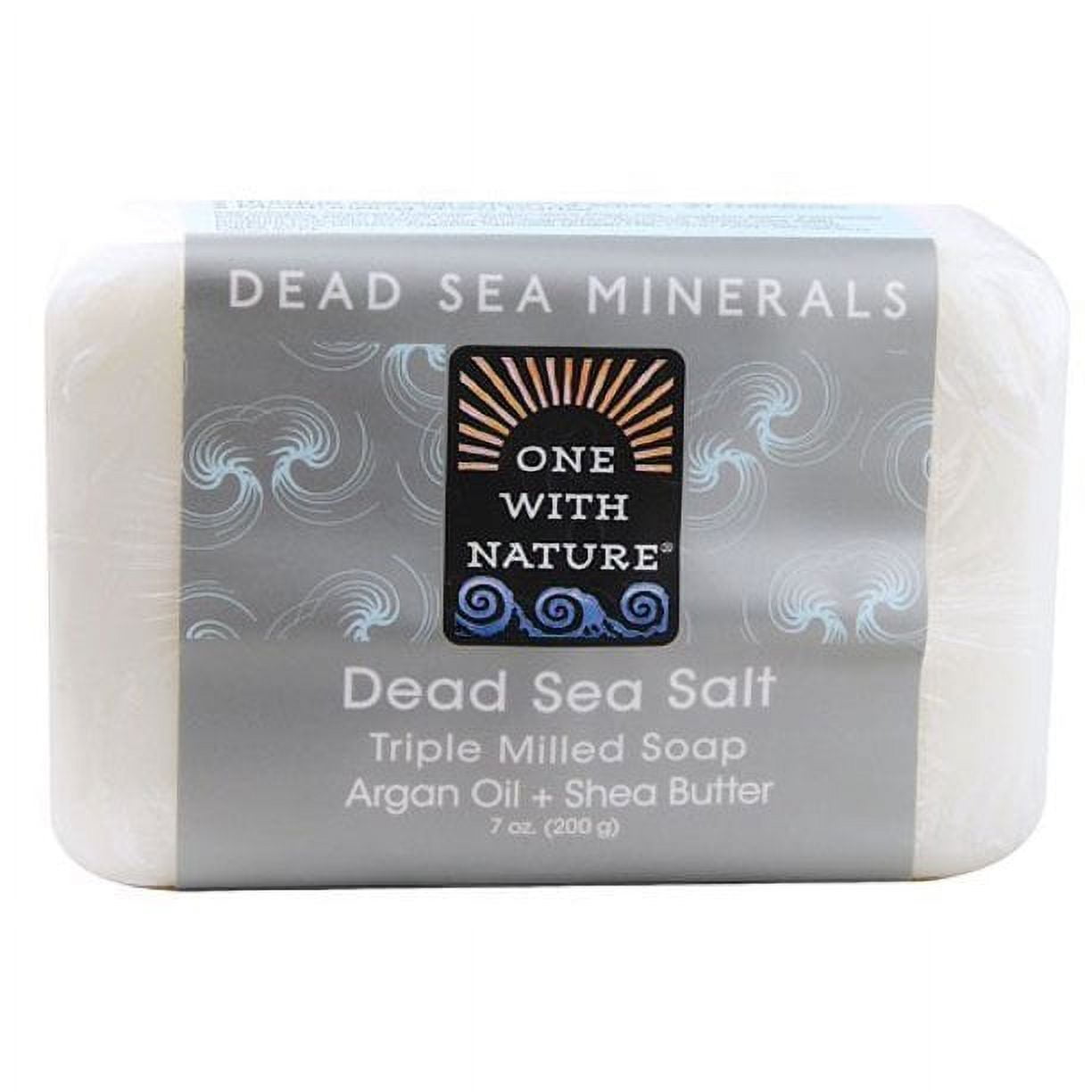 One With Nature Dead Sea Minerals Dead Sea Salt Soap 7 oz - Walmart.com