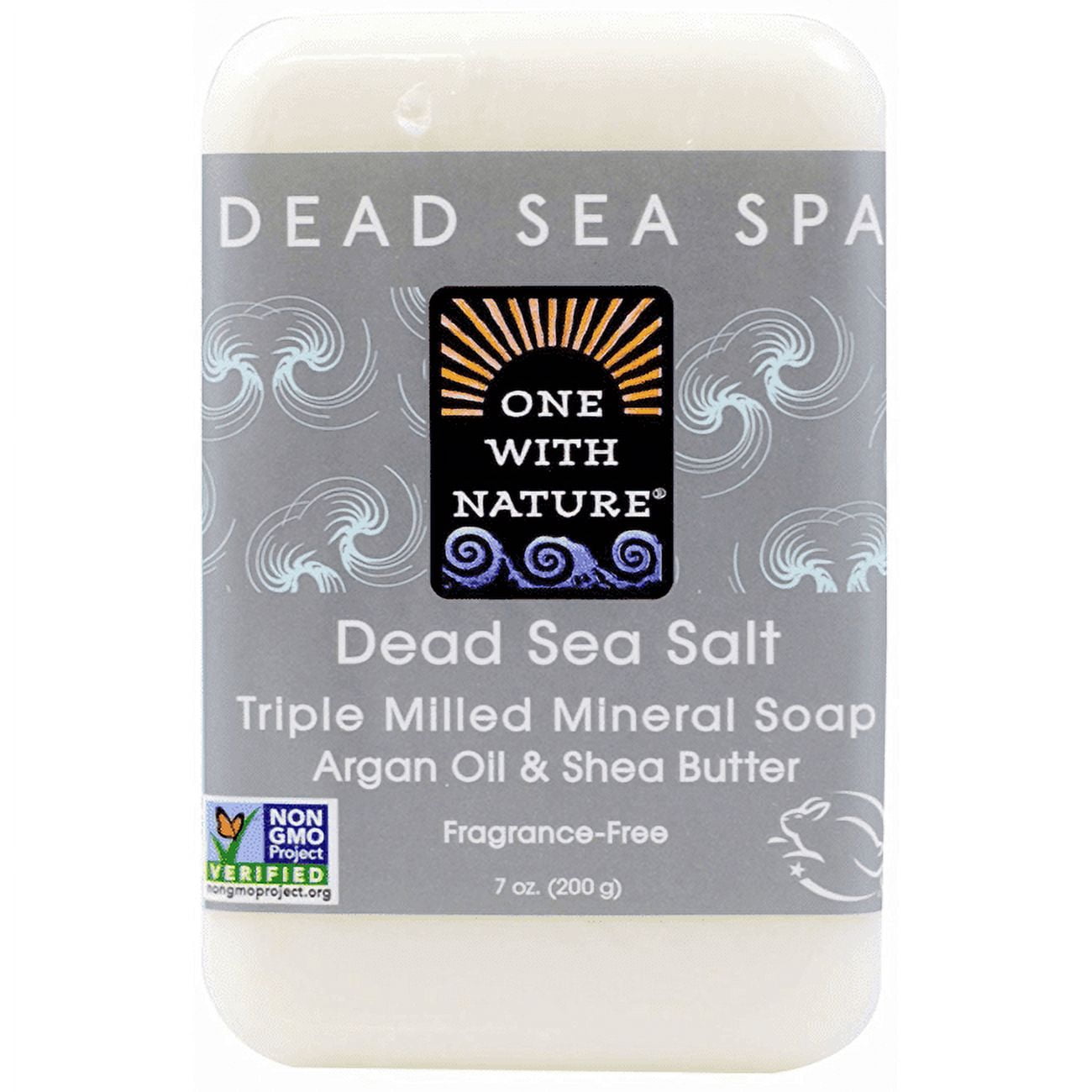 One With Nature Dead Sea Minerals Dead Sea Salt Soap 7 oz - Walmart.com