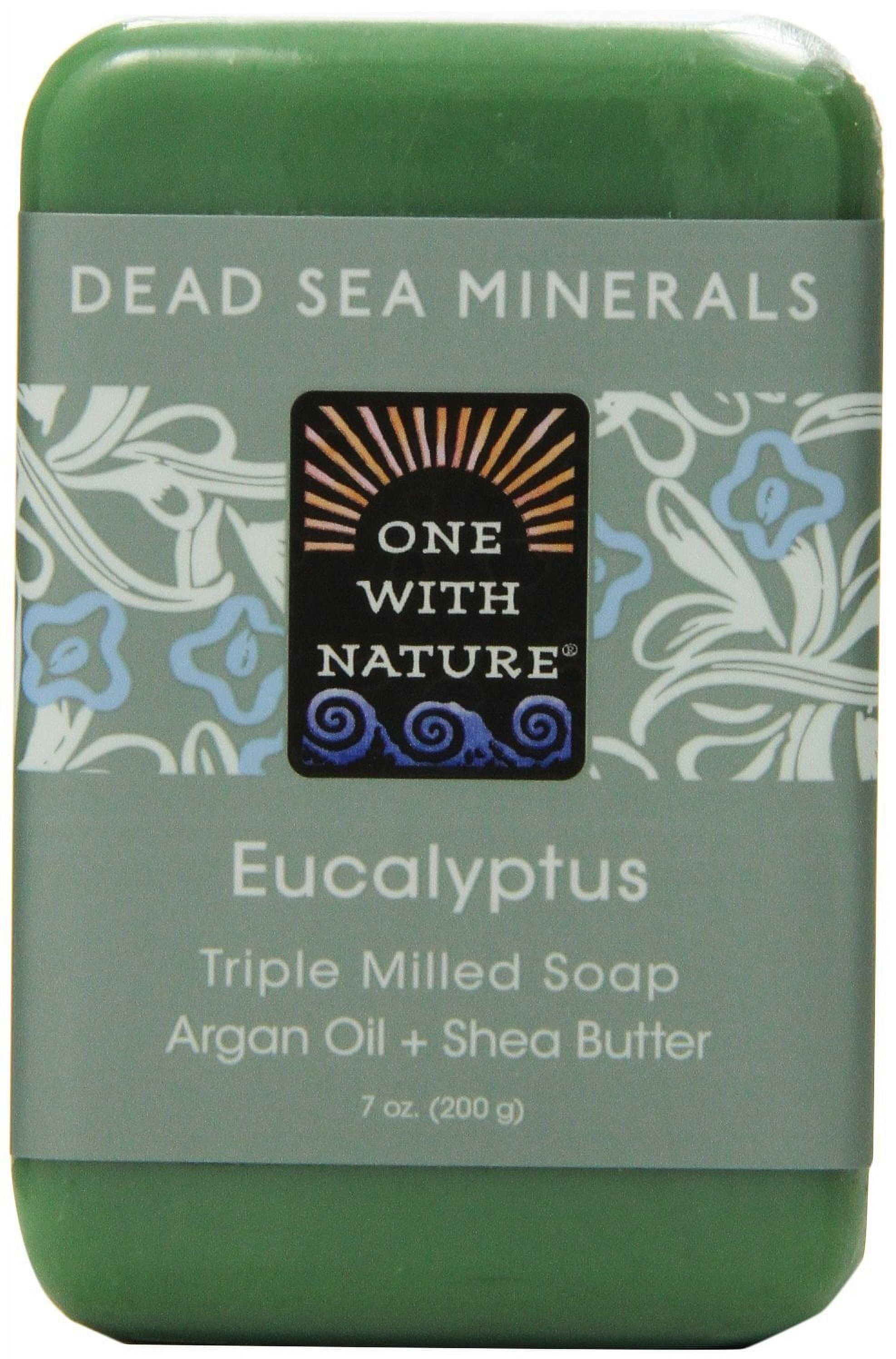 One With Nature Eucalyptus Dead Sea Mineral Soap, 7 Ounce Bar C6 ...