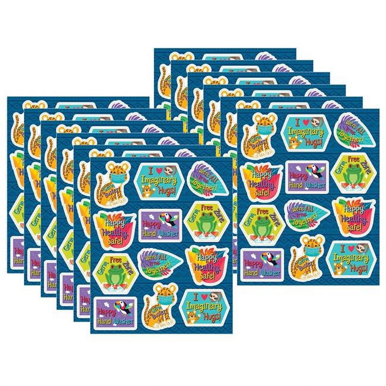 One World Germ Busters Shape Stickers, Pack of 12 - Walmart.com