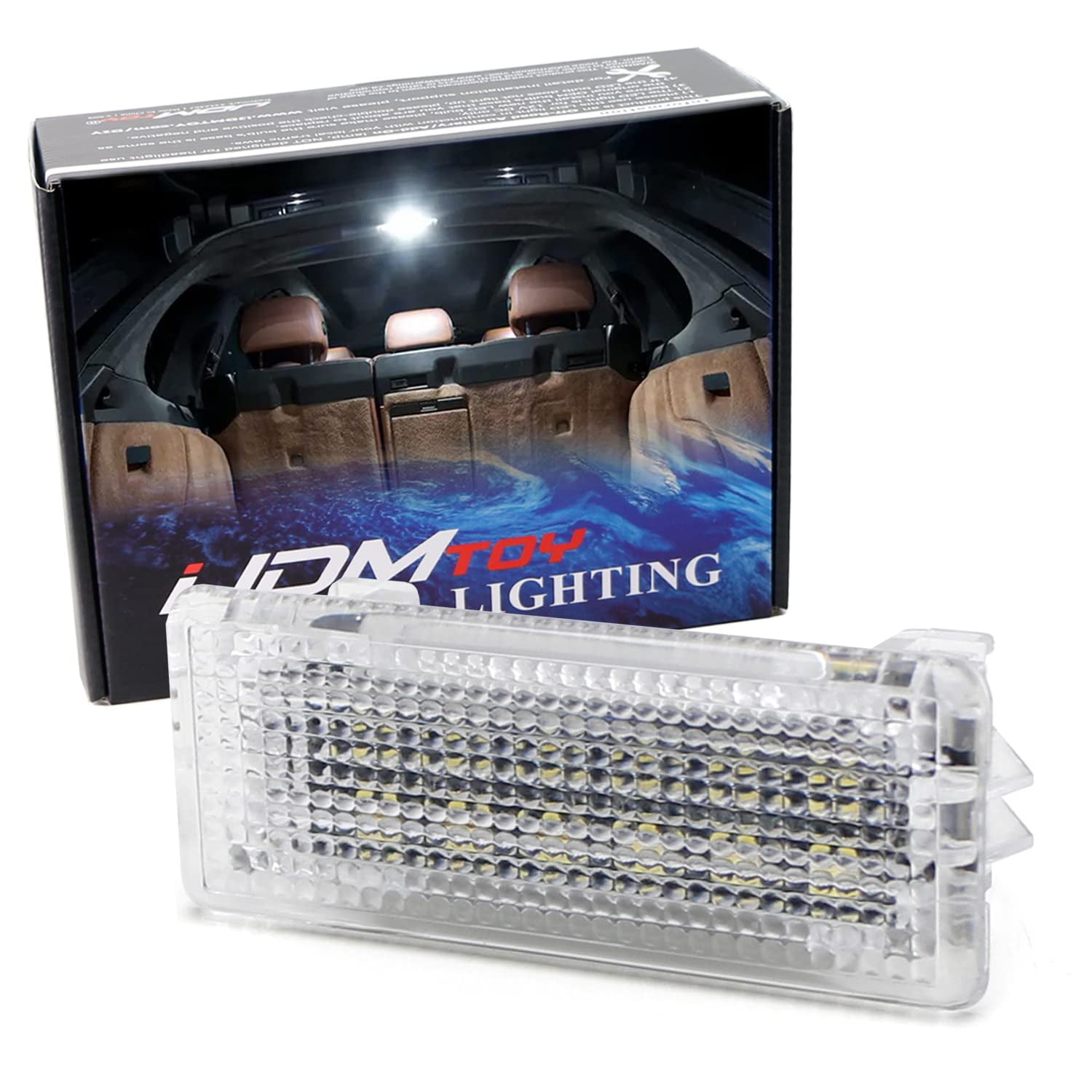 One Xenon White Full LED Cargo Area Light Assembly For Porsche 718, 981 ...