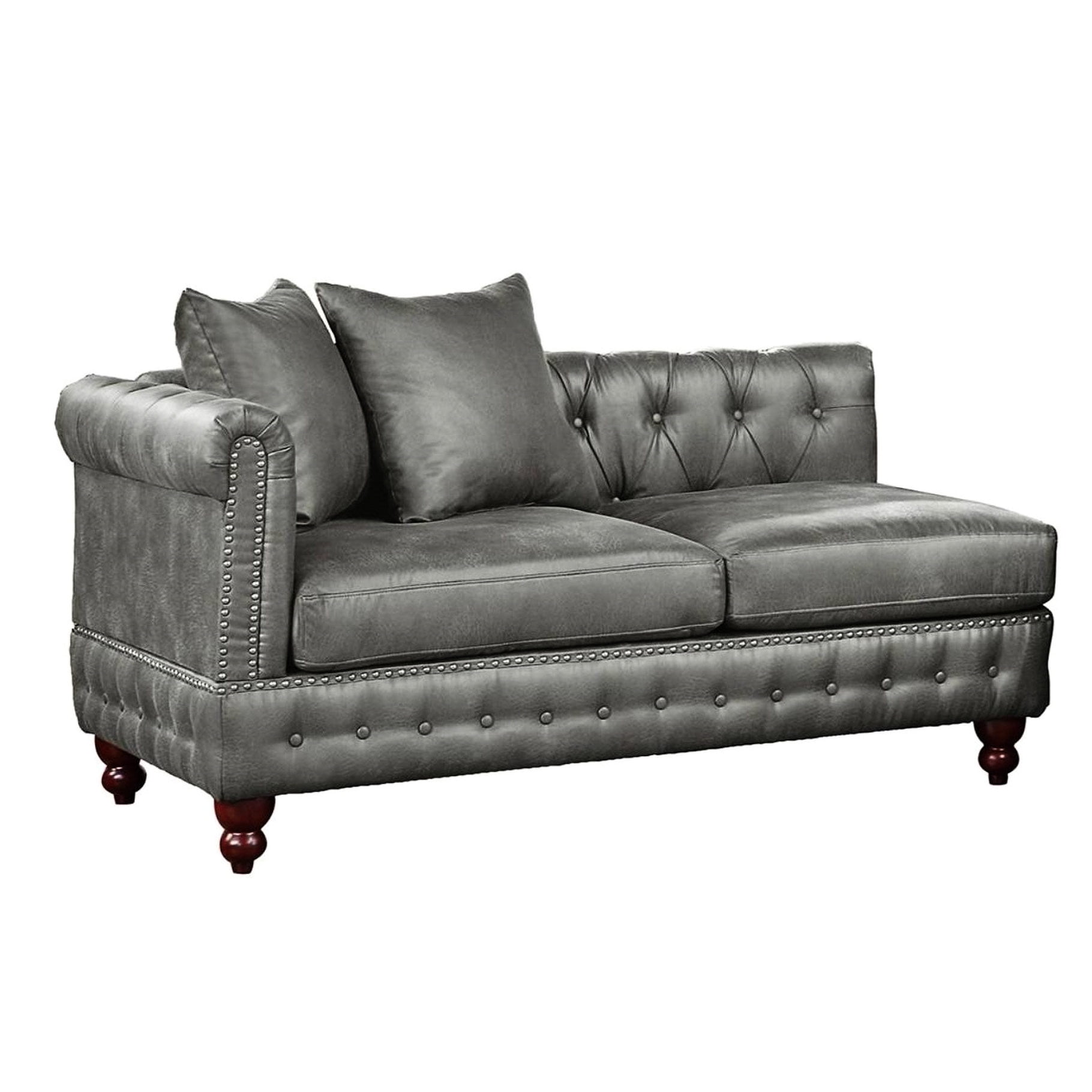 One-arm reversible design, tufted details | For modern living rooms ...