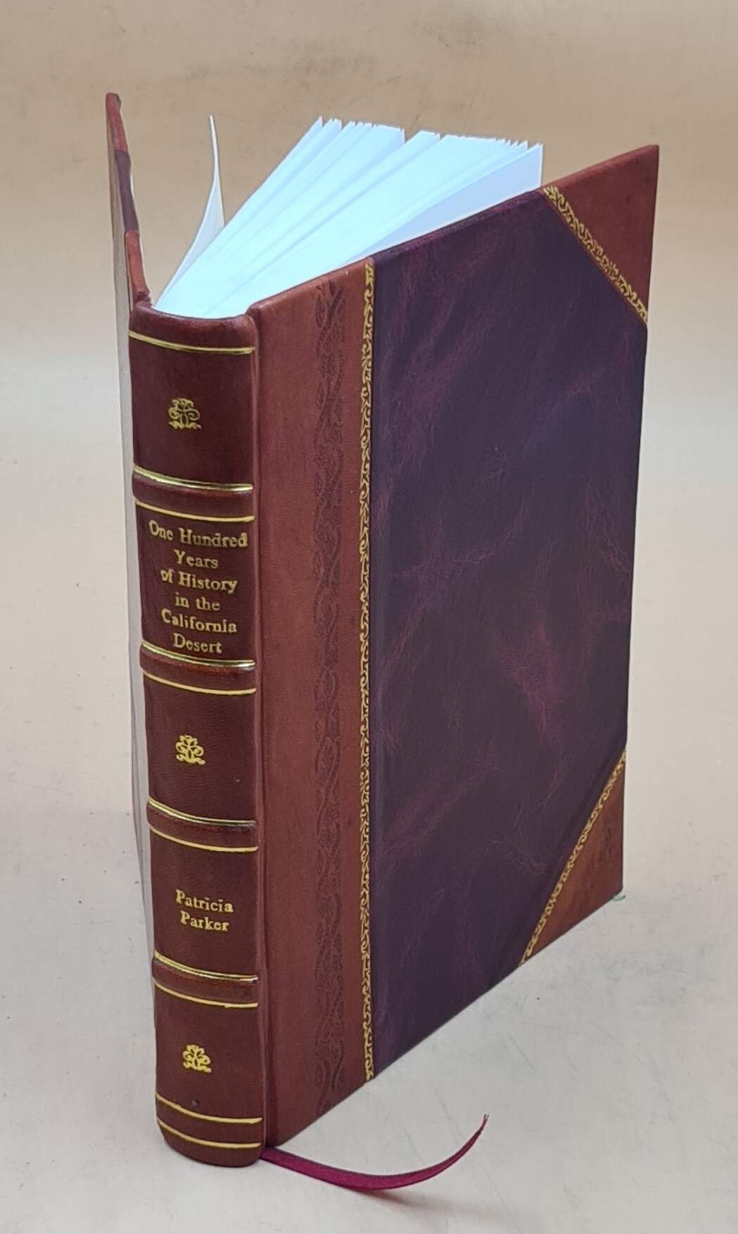 One hundred years of history in the California desert : an overview of historic archeological ...