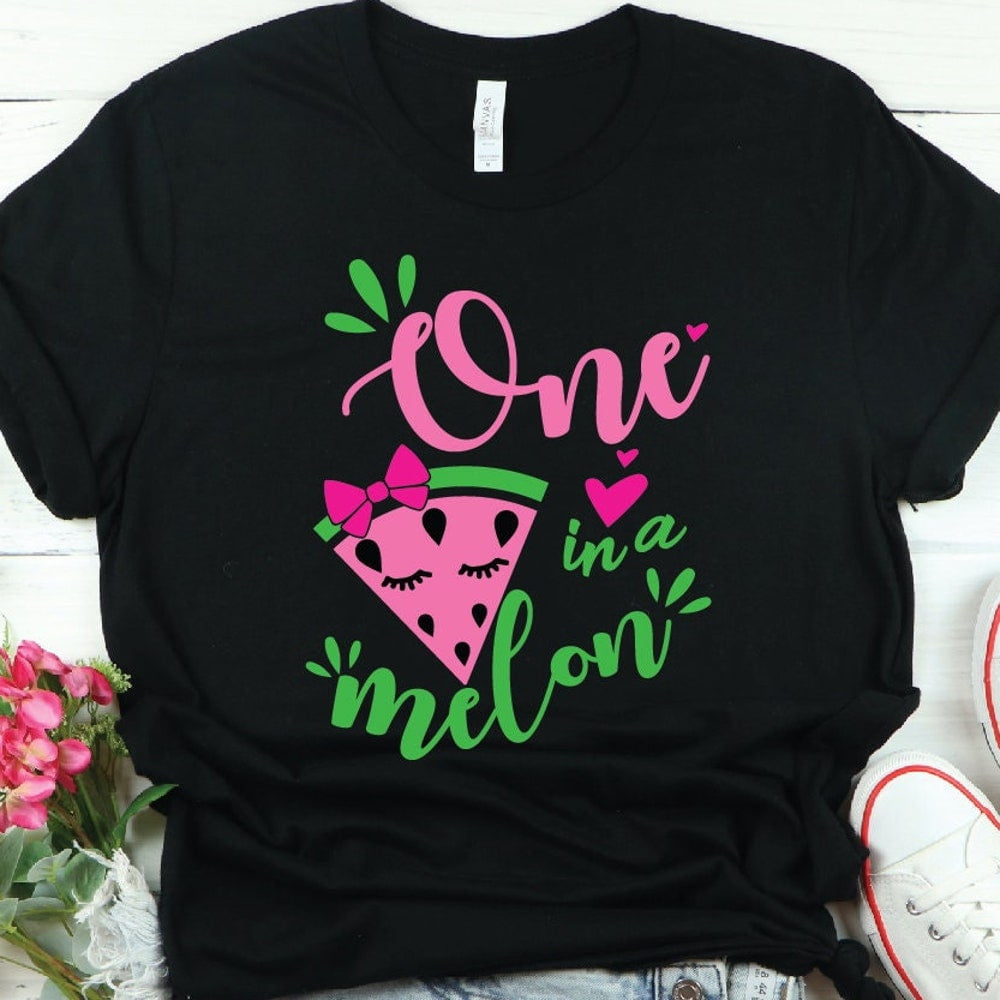 One in a Melon Shirts, Melon Family Matching Shirt, Melon Birthday ...